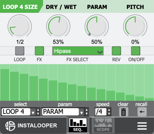 InstaLooper3, AudioBlast, Glitch VST plugin, VST2, VST3, AU, AAX