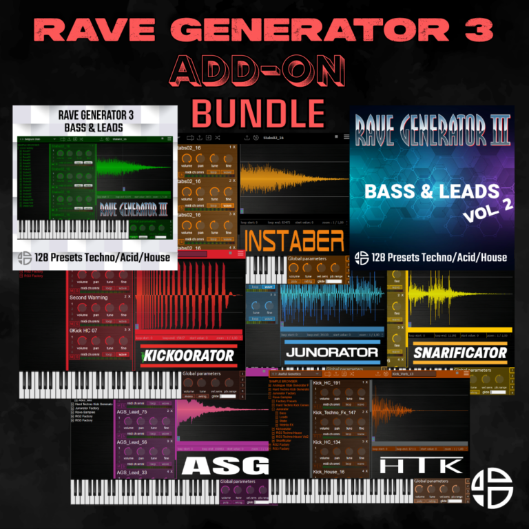 Rave Generator 3 Add On Bundle - Audio Blast