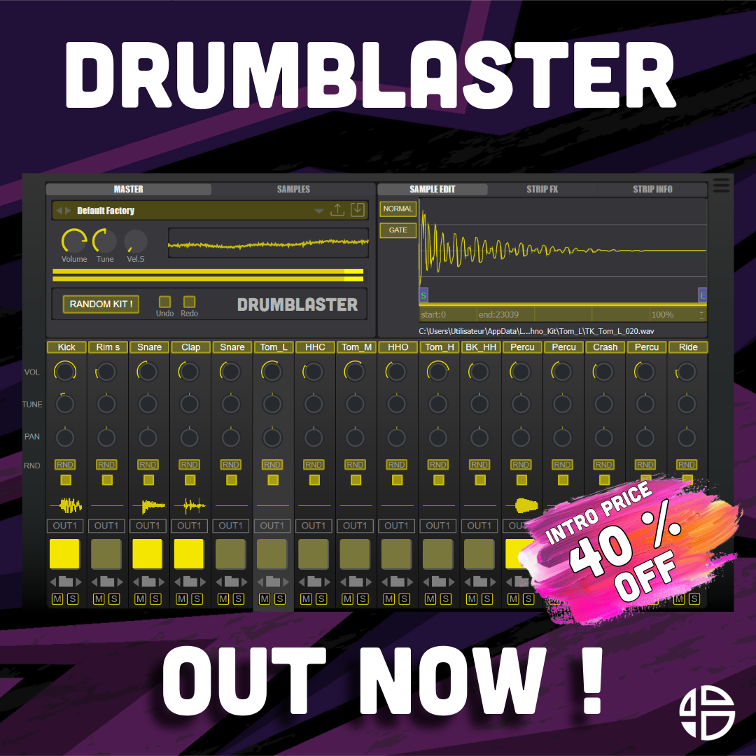 Drum Blaster Release - Audio Blast